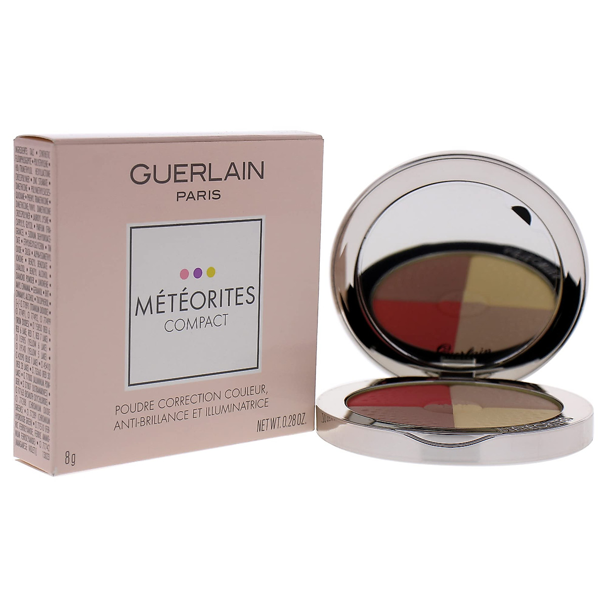 Guerlain Meteorites Compact Blotting and Lighting Powder - 4 Golden Women Powder 0.28 oz 231179/004
