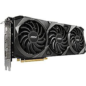 MSI Gaming GeForce RTX 3080 Ti 12GB GDRR6X 320-Bit HDMI/DP Nvlink Tri-Frozr 2 Ampere Architecture OC Graphics Card (RTX 3080 Ti Ventus 3X 12G OC)