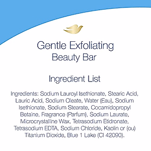 Dove Beauty Bar More Moisturizing Than Bar Soap Gentle Exfoliating With Mild Cleanser For Softer And Smoother Skin 3.75 oz Pack of 14