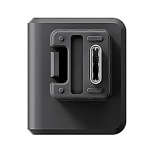 CYNOVA ONE RS Dual Mic Adapter, Insta360 ONE RS Mic Adapter Support Capture Audio 3.5mm Mic USB-C Port Action Camera Horizontal Version for Insta360 RS Accessories