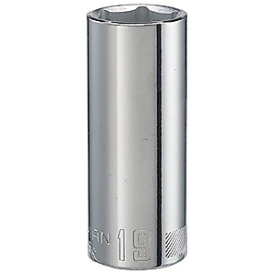 CRAFTSMAN Deep Socket, Metric, 3/8-Inch Drive, 19mm, 6-Point (CMMT44436)