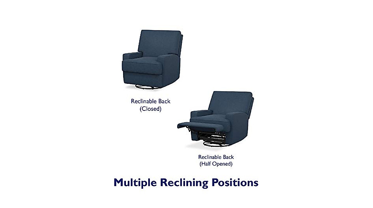 Baby Relax Rylan Swivel Glider Chair - Comfort & Style
