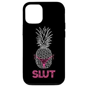 iPhone 14 Pro Funny Pineapple Slut Case