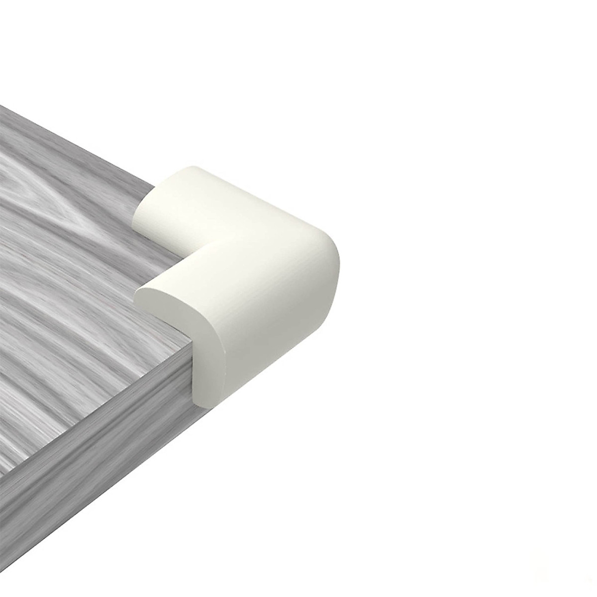 12PCS Baby Safety Corner Guards, Child Safety Corner Protector, Kids Protection from Sharp Edge, Super Soft Foam Corner Protector, Furniture, Glass Table, Desk Edge Corner Cover (White - 12pack)