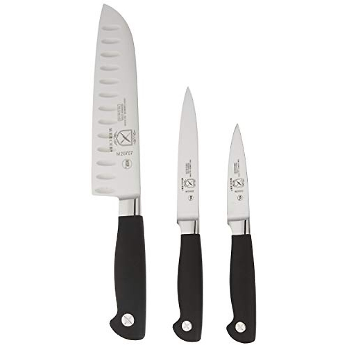 Mercer Culinary - Genesis 4-Piece Forged Starter Set,Black