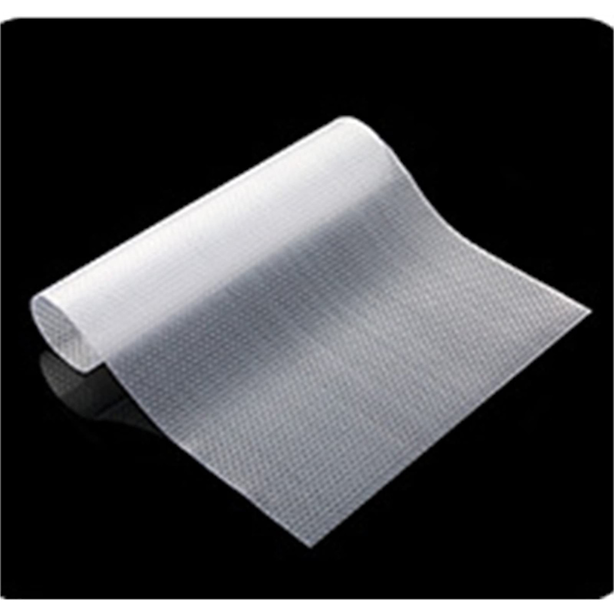 MJKSSH 4PCS Refrigerator Mats Shelf Liners Drawer Table Mats Cabinet for Cupboard Kitchen Cabinets Bathroom Shelves Shoe Rack,White