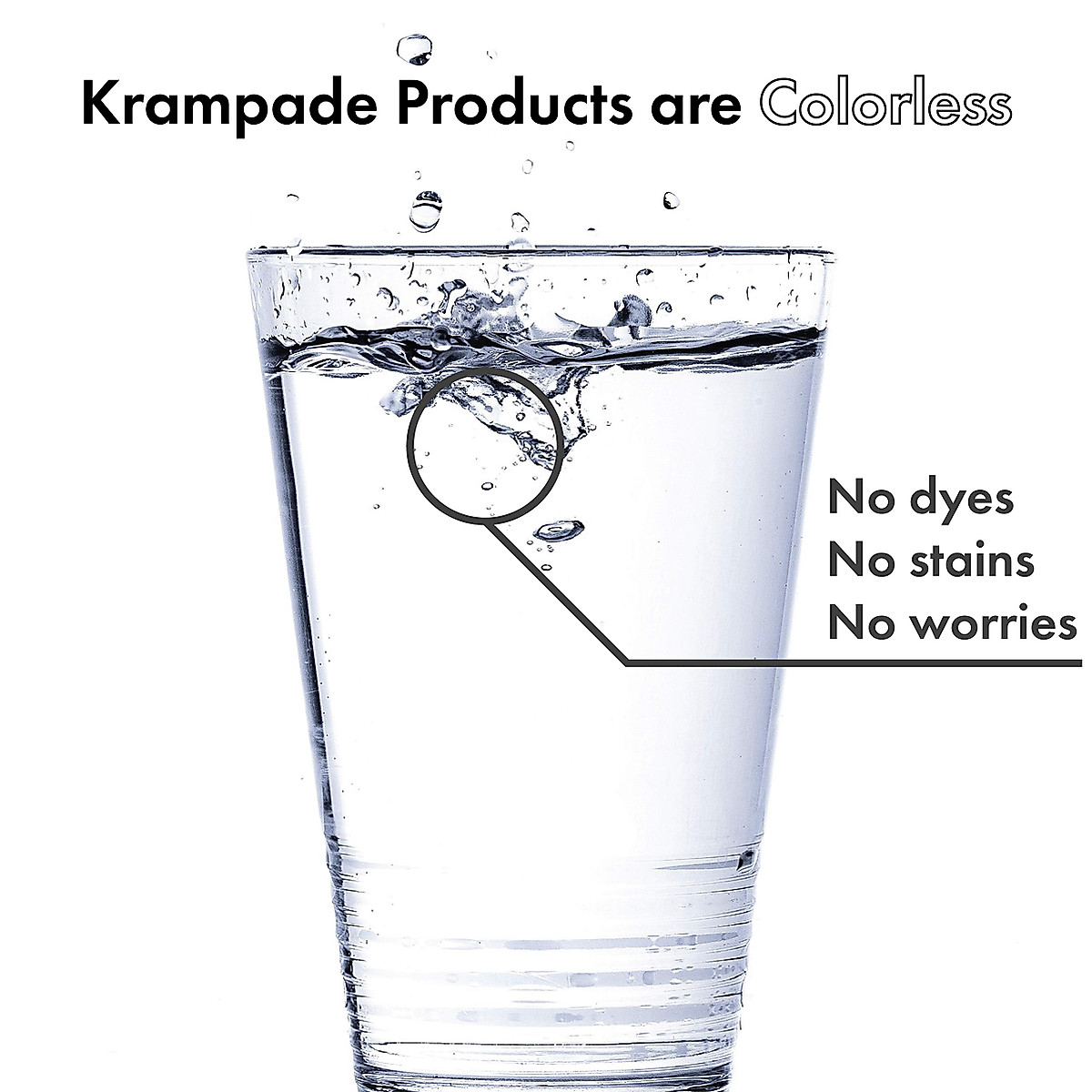 Krampade Electrolytes Powder Potassium Supplement - 2000 mg K+, >2X More Than Coconut Water | Cramp Relief and Prevention | Hydration Powder