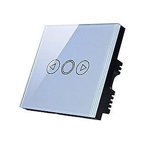 LAZIRO Dimmer Wall Touch Switch 500W Panel for LED Lights and Dimmable Halogen Lights (Color : White, Size : 110-240V)