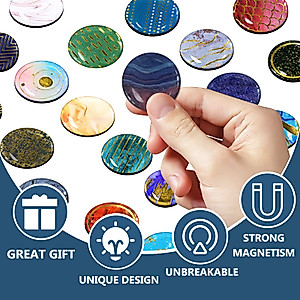 MORCART 28 Pcs Fridge Magnets, Funny Fridge Magnets - Office and Kitchen Fridge Magnets, Boys and Girls School Locker Magnets, Gifts for Classmates, Teachers, Moms and Emoji Lovers