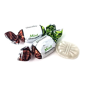 Arcor Chocolate Filled Mints Premium Hard Candy, Bulk Pack, 2Lbs