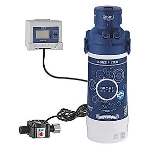 GROHE 40438001 Blue Replacement Water Filter with Head 158.5 Gallon Capacity