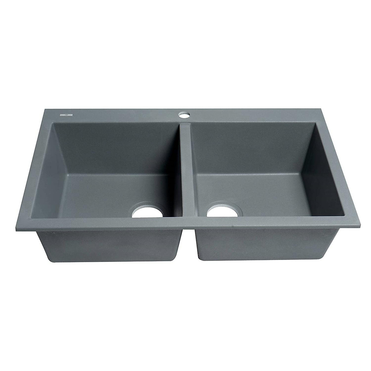 ALFI brand AB3420DI-T Kitchen Sink, Titanium