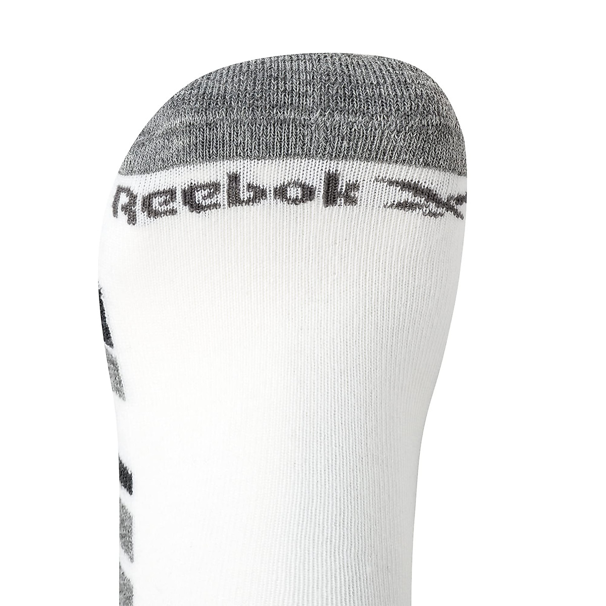 Reebok Men's Quarter Socks - 6 Pack Cushion Quarter Cut Ankle Socks for Men - Breathable Men's Athletic Socks (Size 6-12.5), Size 6-12.5, White