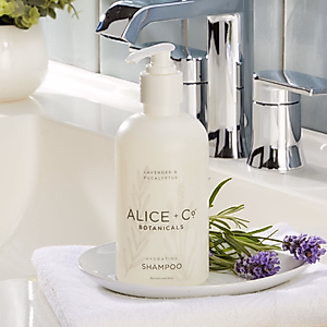 Alice + Co. Shampoo - Fairfield by Marriott - TownePlace - SpringHill - Hotel Bath Amenities - Lavender & Eucalyptus - 8.5oz Shampoo