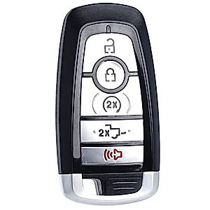 Key Fob Replacement Compatible for Ford F150/F-150 F250/F-250 F350/F-350 F450 2017 2018 2019 2020 2021 2022 Raptor Bronco Push Start Button Keyless Entry Remote Start Control 164-R8166 M3N-A2C93142600