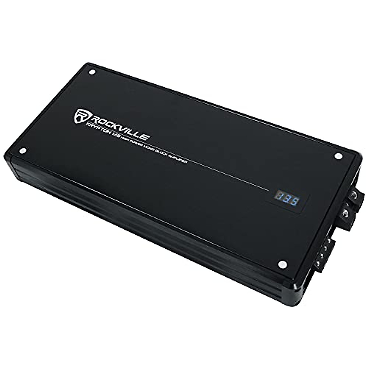 Rockville Krypton-M5 8000 Watt Peak / 2000w RMS Mono 1 Ohm Car Amplifier Amp