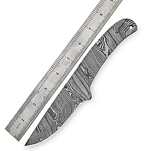 ColdLand | 8.00" Hand Forged Damascus Steel Blank Blade for Knife Making Supplies SB112