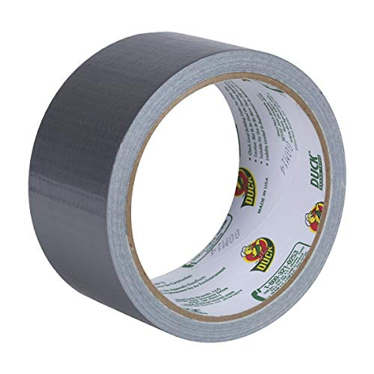 The Original Duck Tape Brand 1044729 Duct Tape, 1-Pack 1.88 Inch x 20 Yard, 1-Pack Silver , Gray
