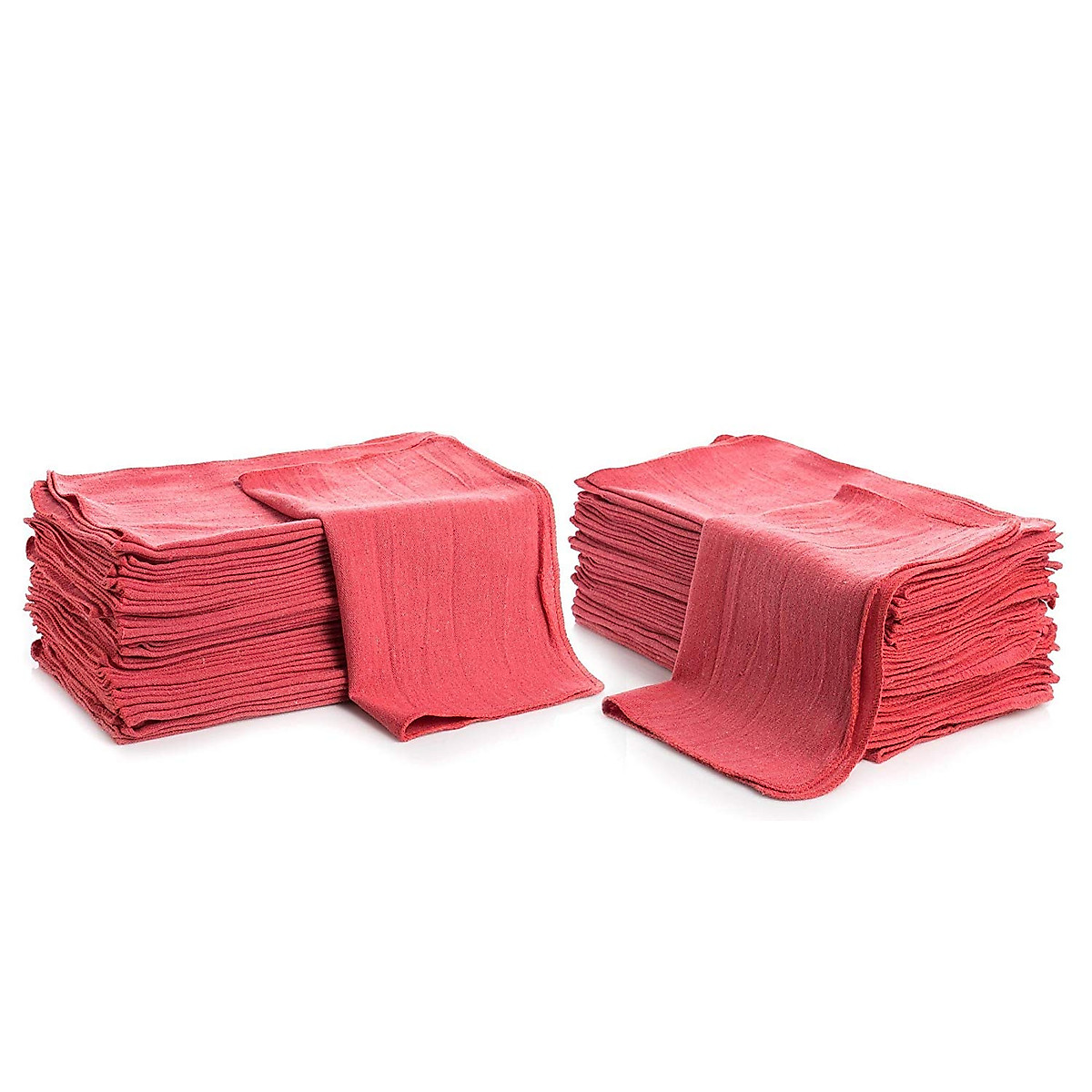 SIMPLI-MAGIC Shop Towels Pack of 300, Red and White
