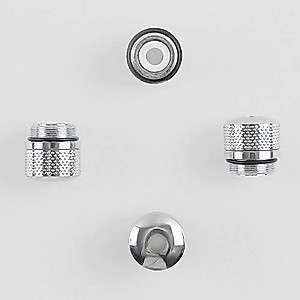 FreeMascot 5 Pcs Sky Patterns Heads Cap for Laser Pointer Light (Silver)