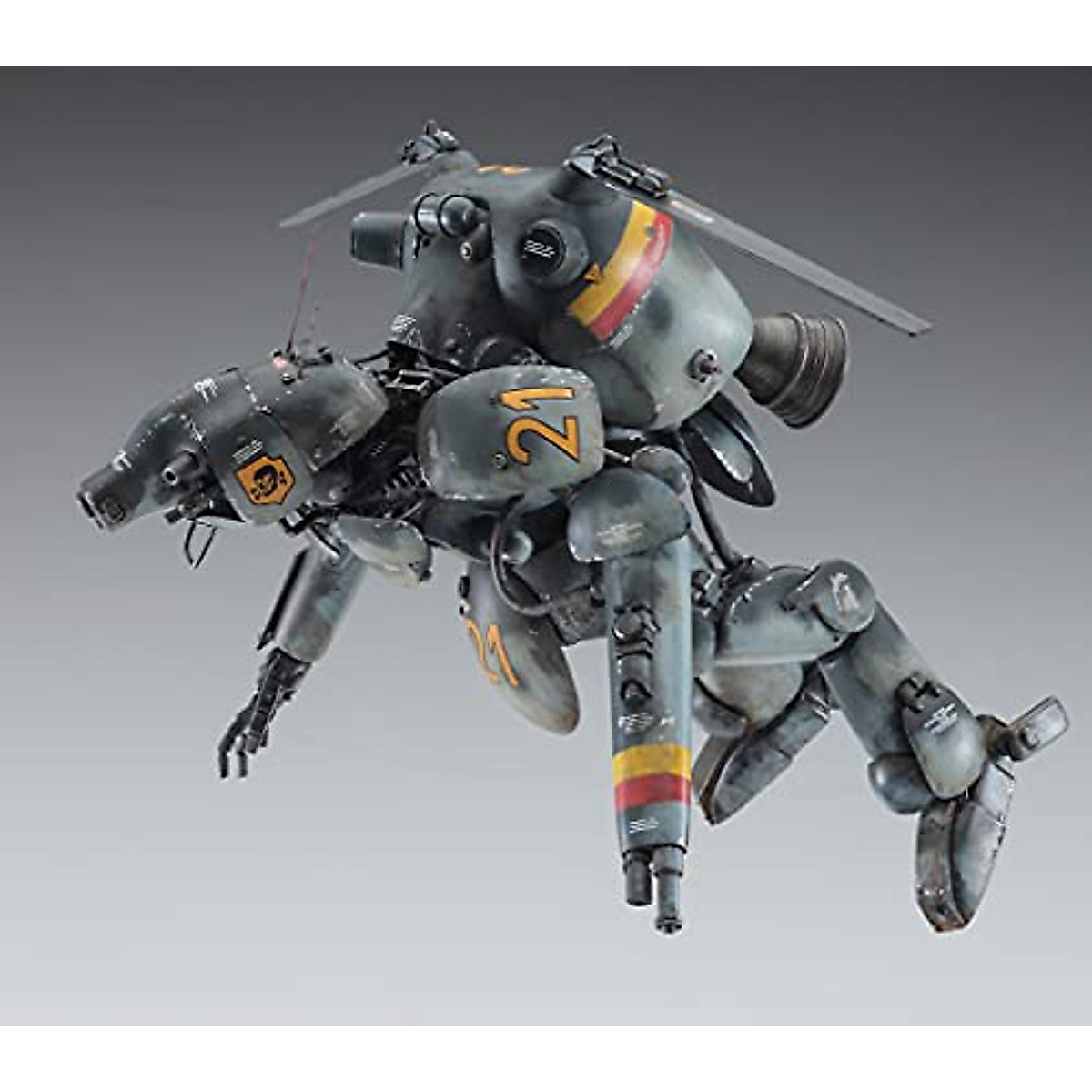 Hasegawa - 1:20 Space Type Humanoid Unmanned Interceptor Großer Hund Schwarzer Hund
