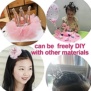 Mini Infant Crown Baby Princess Tiara Cake Topper Crystal Rhinestone Small Gold Cupcake Crown for Newborn Photo Prop Royal Prince Themed Birthday Wedding Christmas Party Decorations