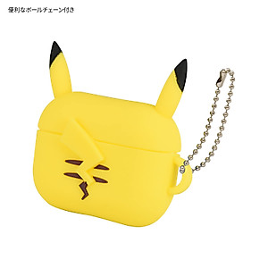 Gourmandise Pikachu POKE-810A Silicone Case Compatible with Pokemon AirPods Pro (2nd Generation)