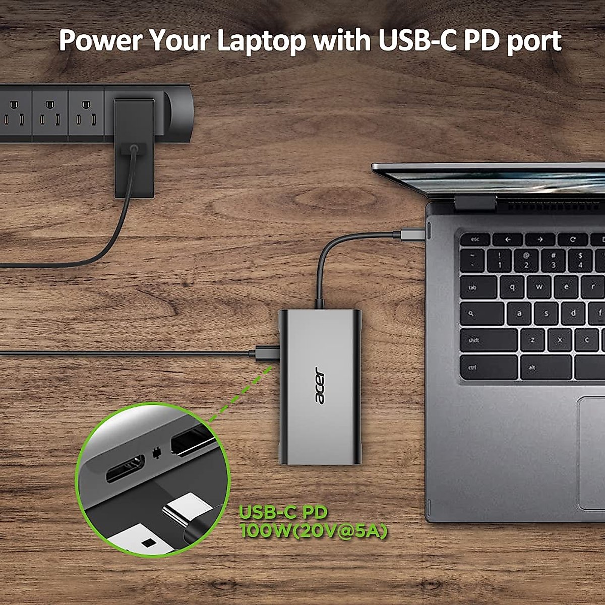 Adap ACER 11-in-1 USB Type C Dongle to 2xUSB 3.0