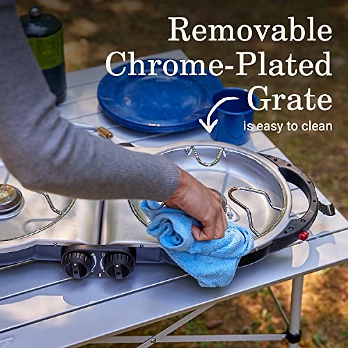 Coleman Camping Stove—Fold N Go Propane Camping Stove