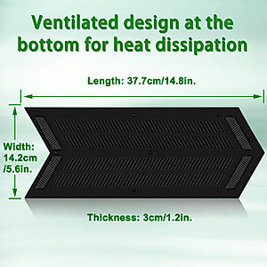 OSTENT Dual Motors Cooling Fan Radiator Charger Station USB Hub Vertical Stand for Sony PS4 / Slim Console