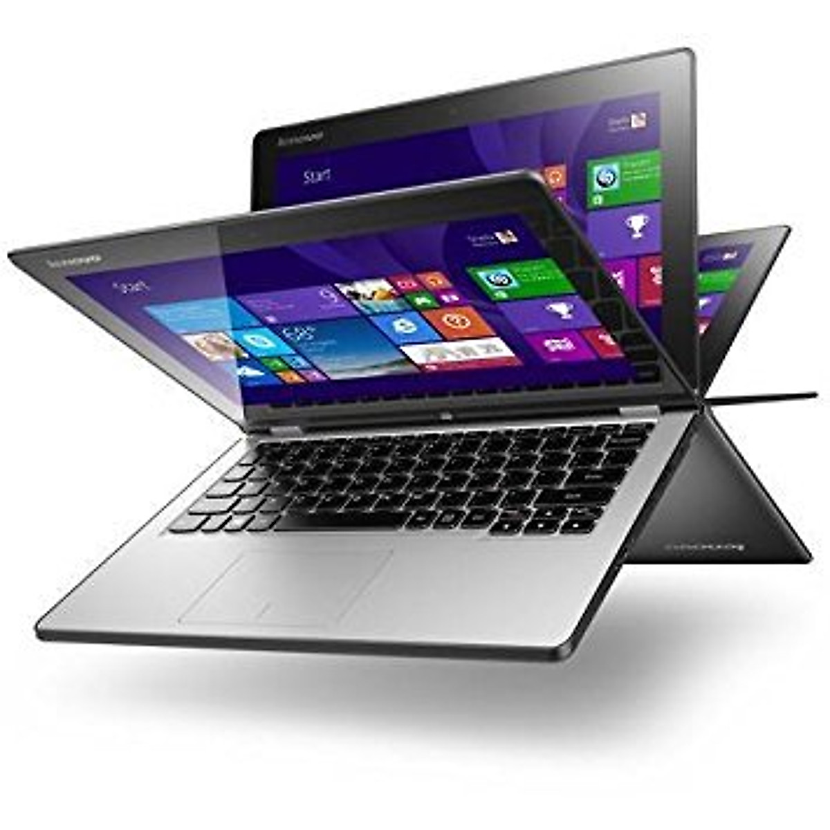 Lenovo Yoga 2 11.6" Touchscreen 2-in-1 Laptop PC - Intel Pentium N3520 / 4GB DDR3L / 500GB HD / HD Webcam / WLAN 802.11b/g/n / Bluetooth 4.0 / Windows 8.1 64-bit