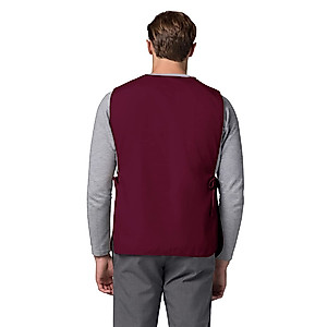 Adar Universal Cobbler Apron Multi Color 2 Pack - Unisex Cobbler Apron - 7022M - Burgundy/Navy - X