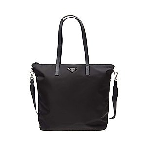 Prada Women's Black Nylon Shopping Tote 1BG189