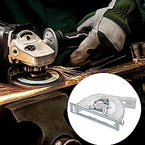 Respicefinem Angle Grinder Dust Shroud Cutting Dust Cover Grinding Shroud for 100 125 150mm Angle Grinder Amp 115 125mm Saw Disc Dust Shroud For Angle Grinder