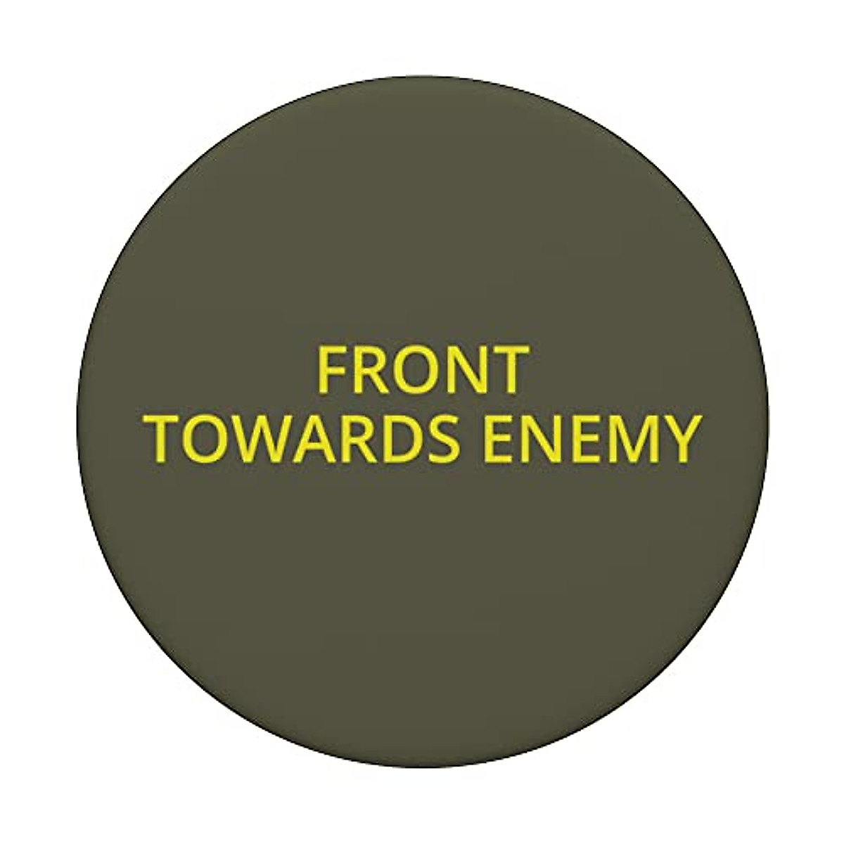 Military M18A1 Claymore Mine Front Towards Enemy PopSockets Swappable PopGrip