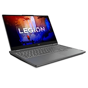 Lenovo Legion 5 15.6" WQHD 165Hz Gaming Laptop Computer, AMD Ryzen 7 7735H 8-Core, NVIDIA GeForce RTX 4060, 16GB DDR5 RAM, 512GB PCIe SSD, Backlit Keyboard, WiFi 6, Ethernet, Windows 11 Home