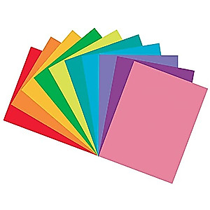 Tru-Ray Construction Paper, 10 Vibrant Colors, 9" x 12", 150 Sheets
