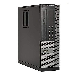 Dell Optiplex 9010 SFF Premium Desktop Computer (Intel Quad-Core i5-3470 3.4GHz, 8GB RAM, 240GB SSD, DVD, VGA, DisplayPort, WiFi, Windows 10 Professional) (Renewed) (9010 Intel i5 HDMI)