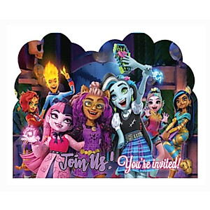NINIMBLE 20pcs monster high Birthday Party Invitations,monster high Invitations Birthday Party Supplies Decoration (1)