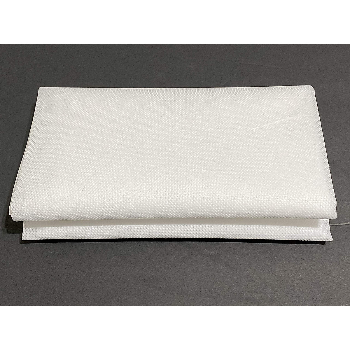 Polypropylene 50 GSM, 1 Yard x 64 inches - Waterproof - Sew in Interface, White Spunbond Non Woven Medium Weight - Medical, Upholstery, Embroidery, Washable Fabric-Anti Splash Resistant