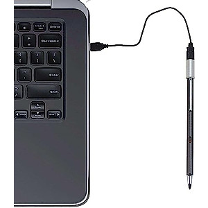 Broonel Grey Rechargeable Fine Point Digital Stylus - Compatible with TECLAST Tablet Android 12 P25T Tablets 10 Inch