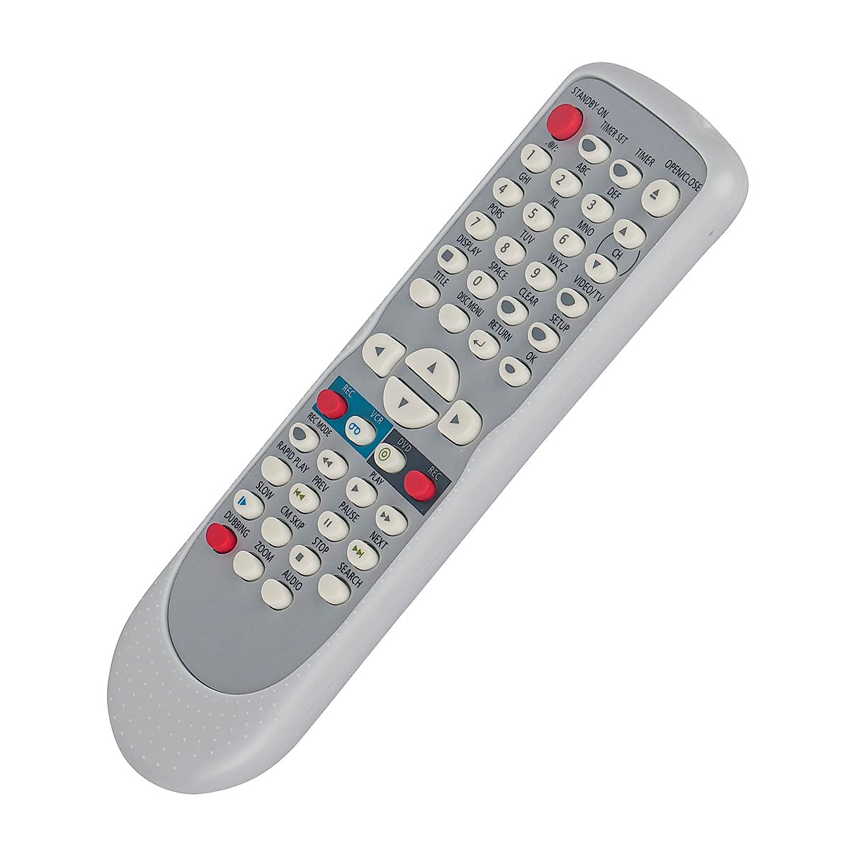 NB654 NB654UD Replace Remote Control fit for FUNAI DVD VCR Combo WV20V6 SV2000 PY90VG, Also Works for Pye Video PY90VG DVD Recorder with Video Cassette Recorder