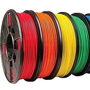 MakerBot 1.75mm/0.07" Small Spool 3D Printer PLA Filament, Pack of 10
