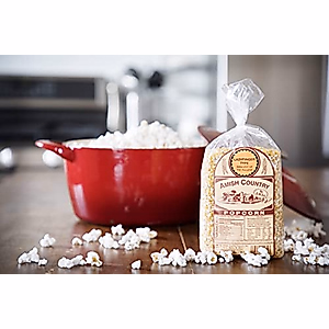 Amish Country Popcorn | 2 Lb Ladyfinger Kernels | Old Fashioned, Non-GMO and Gluten Free (2lb Bag)