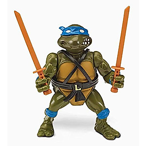 PlayMates Teenage Mutant Ninja Turtles: Retro Rotocast Sewer Lair 6-Piece Action Figure Set, Multicolor