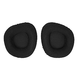 GOWENIC Headphone Earpad Cover Headset Cushion Pad Replacement for Corsair Void Pro Headset with Sponge and PU, Light in Weight, Enhanced Noise Isolation(Black)