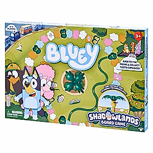 Bluey - Shadowlands Board Game - Family Game Night, Unpredictable - Engaging Fun for All - Collect All 5 Cupcake Cards | 2-4 Players | for Ages 3+, Multicolor, 13011