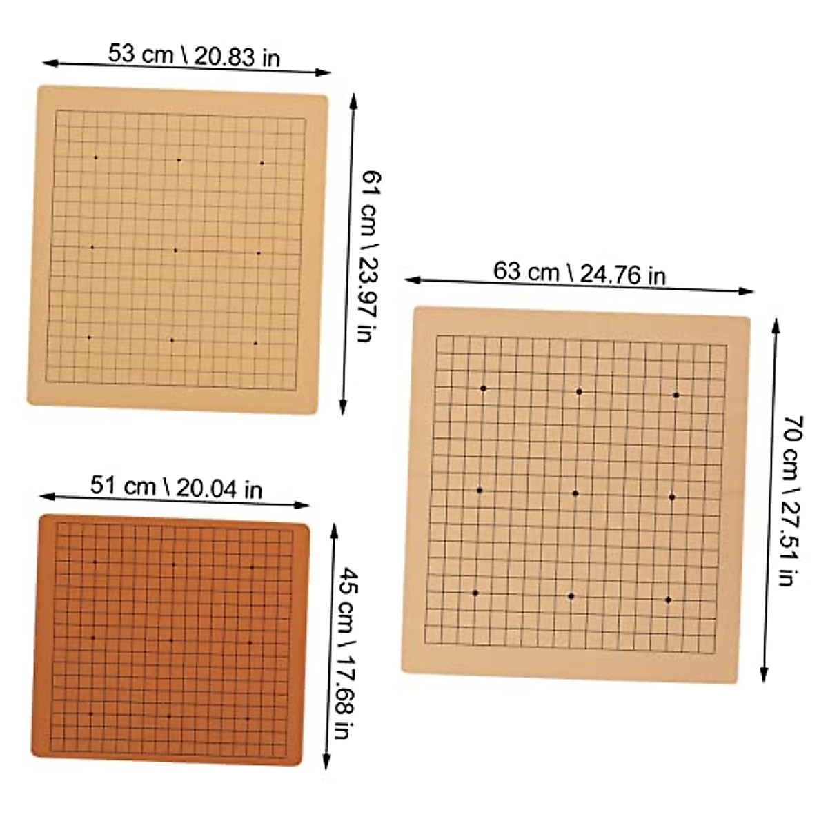 SAFIGLE 9 Pcs Go Board Travel Chess Set Travel Chess Board Portable Chess Board Roll-up Chess Board Folding Chess Chinese Chess Board Chessboard Plaything Go Boards Leather Go Board Mini