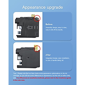GPC Image Compatible Ink Cartridge Replacement for Brother LC203 LC203XL LC201 XL to use with MFC-J480DW MFC-J880DW MFC-J4420DW MFC-J680DW Printer Tray(4 Black, 2 Cyan, 2 Magenta, 2 Yellow, 10 Pack)