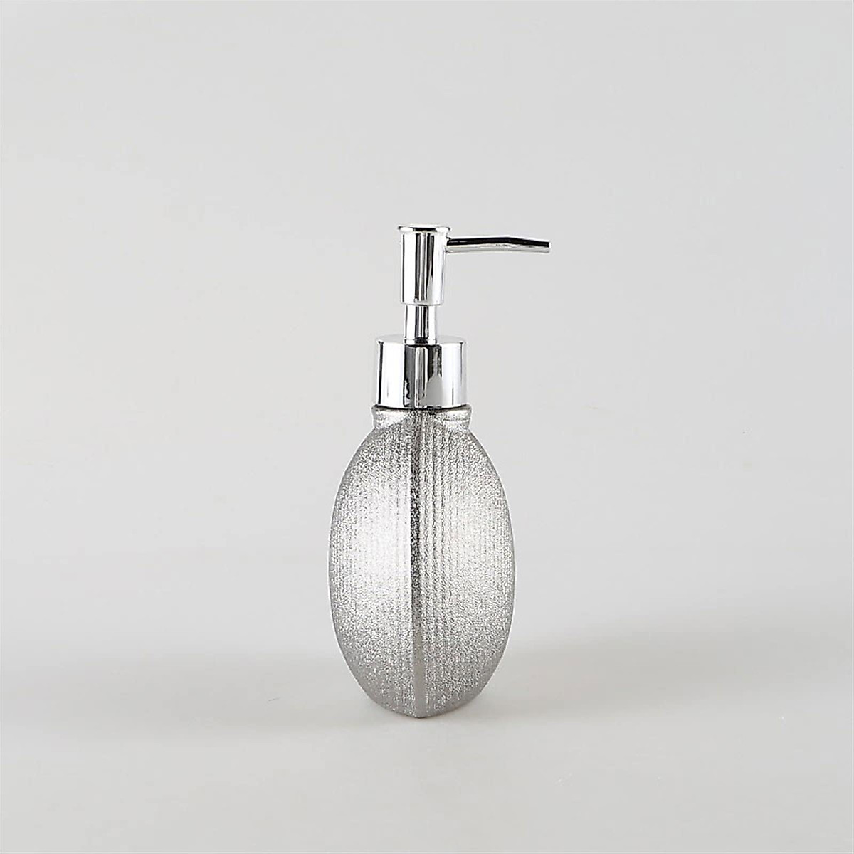 Soap Pump Dispenser 370ML High-Grade Frosted Ceramic Lotion Bottle Commercial Restaurant High Color Value Sub Bottling Bottles Dispenser (Color : 1)